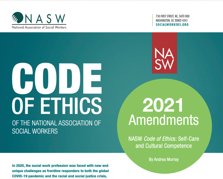 NASW Code of Ethics Updates - ASWB Exam - Agents of Change