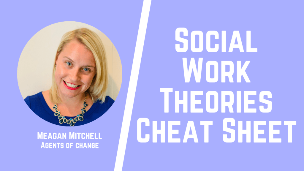 Social Work Theories Cheat Sheet For Aswb Exam Agents Of Change