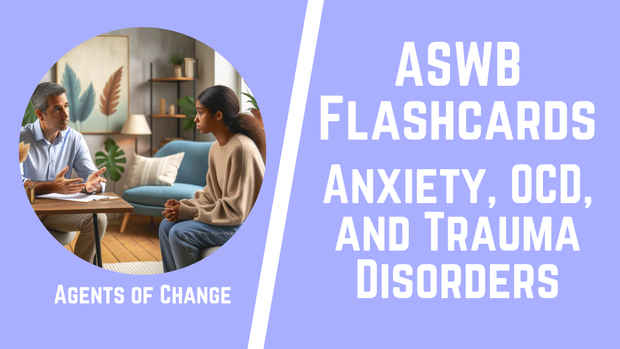 Free ASWB Flashcards - Agents of Change