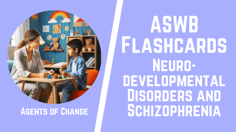 Free ASWB Flashcards - Agents of Change