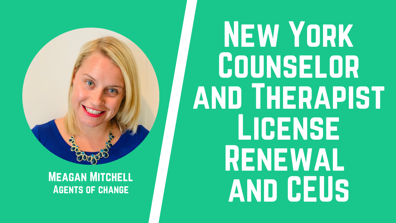 New York Counselor and Therapist Licensure Renewal Dates and CE ...