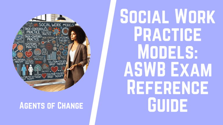Social Work Practice Models: A Quick Reference Guide for the ASWB Exam ...
